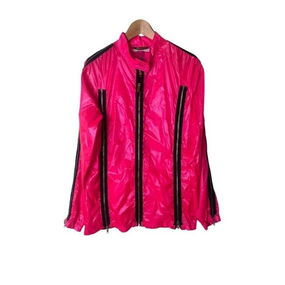 Vintage | Jackets & Coats | Vintage Snugpak Hot Pink Zipper Nylon ...